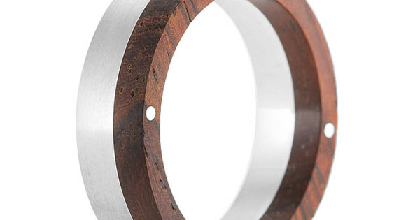 Wood Ring Rivet - Name My Jewellery